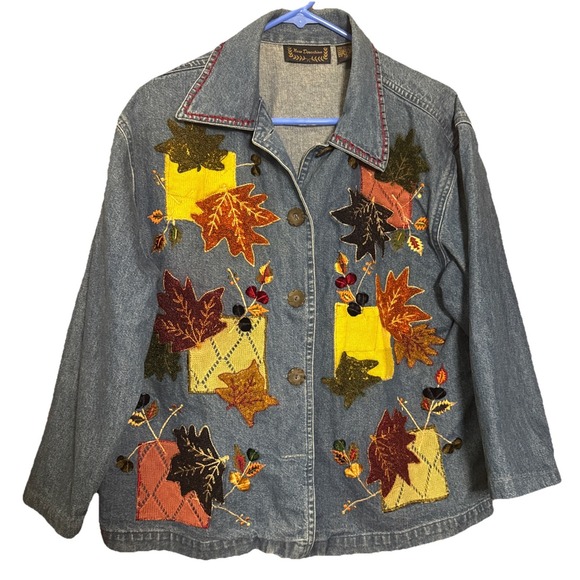 new directions | Jackets & Coats | New Direction Denim Jacket Medium ...